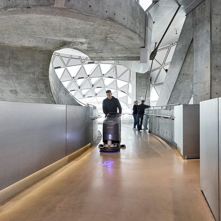 Nilfisk SC550 Walk-Behind Scrubber Dryer - RapidClean NZ