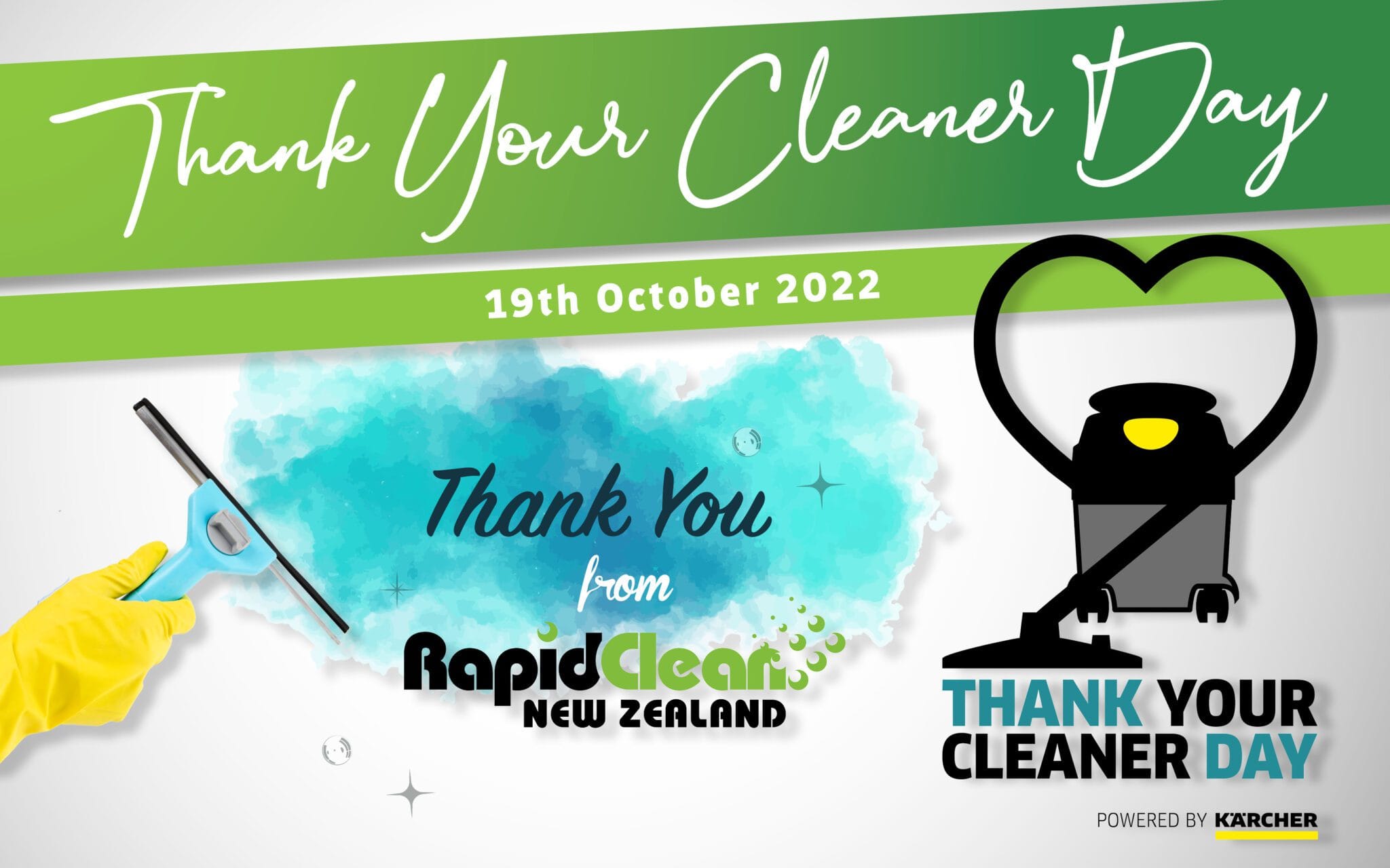 Thank Your Cleaner Day 2022 - RapidClean NZ